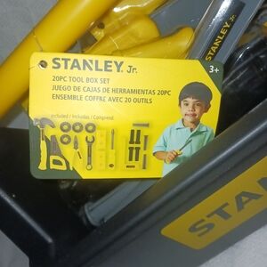 Stanley | Toys | Stanley Jr 2 Piece Tool Box Set Age 3 | Poshmark
